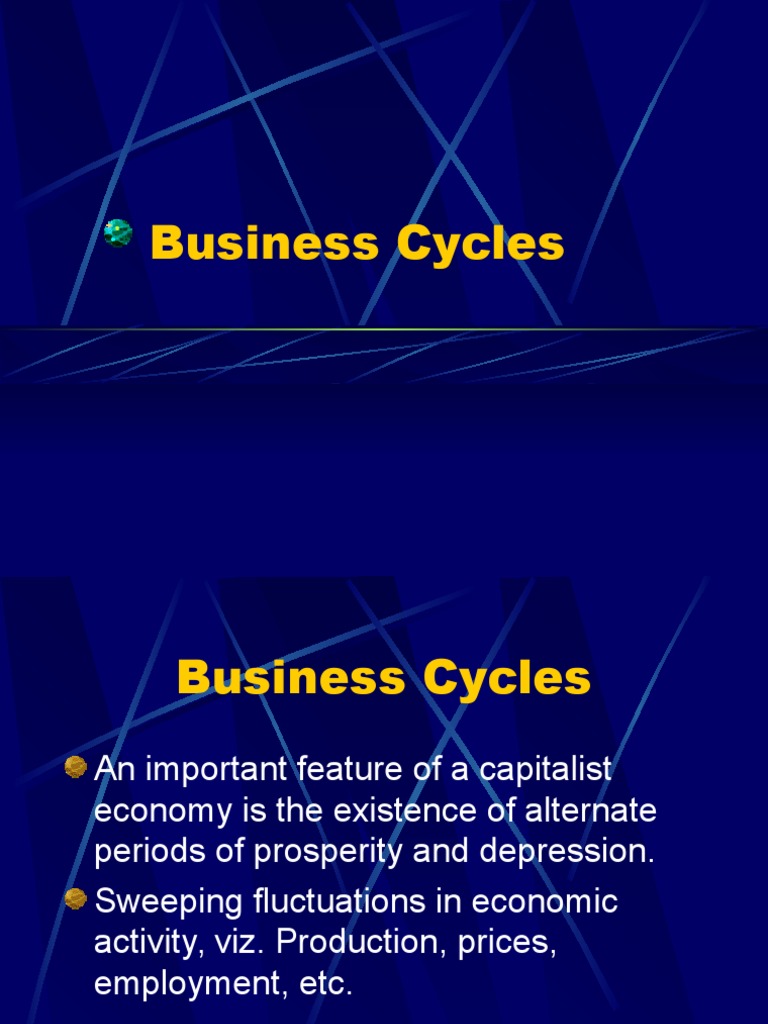 Business Cycles | PDF | Business Cycle | Fiscal Multiplier