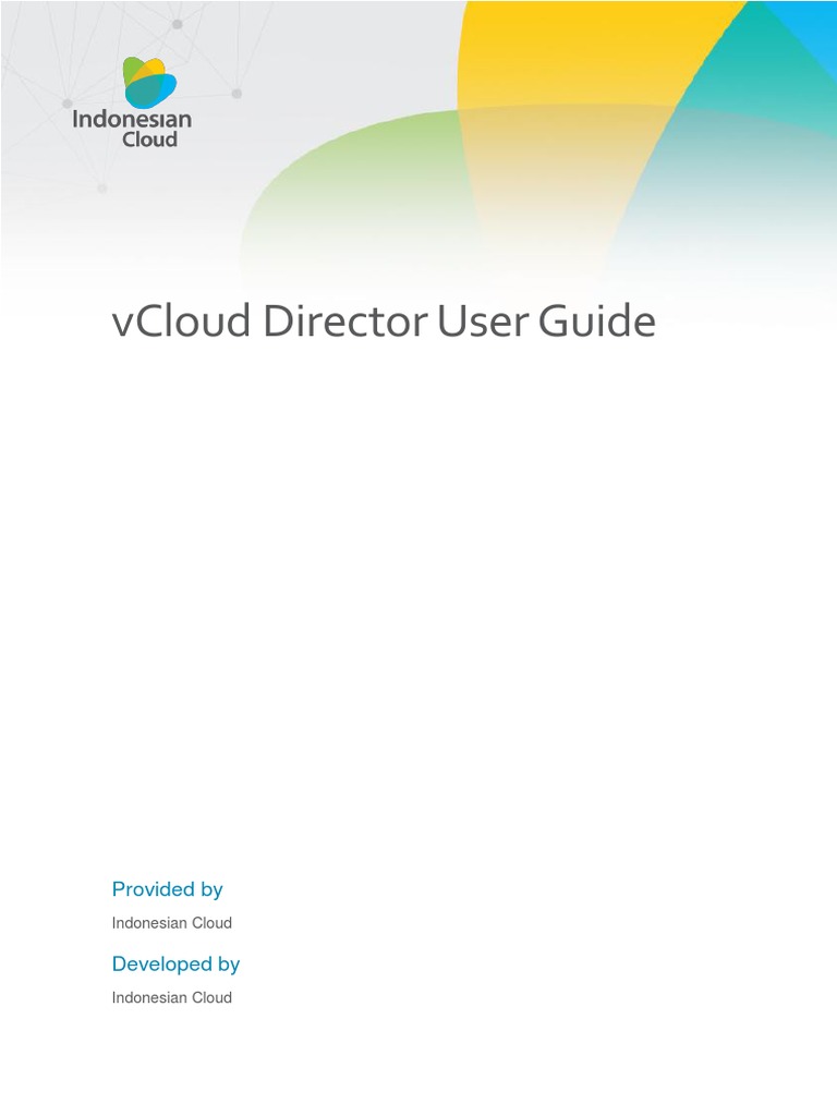 IDCLOUD - VCloud Director User Guide v1.0 | PDF | Firewall (Computing) | Ip Address