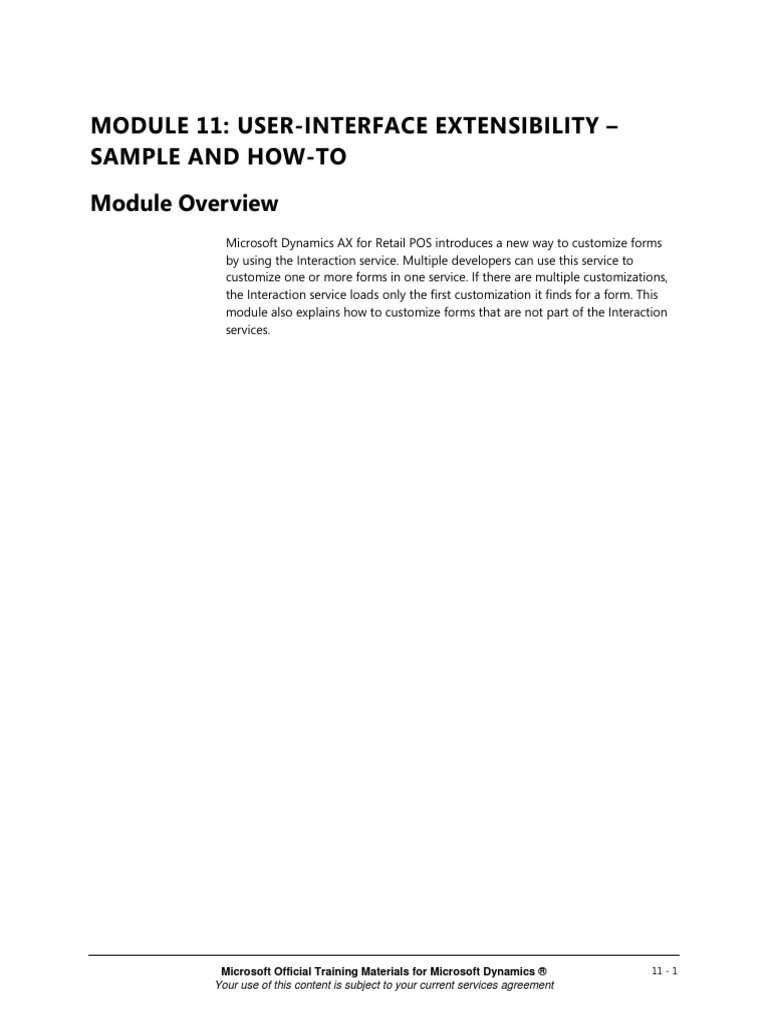 11 User-Interface Extensibility Sample and How To | PDF | Microsoft Visual Studio | System Software