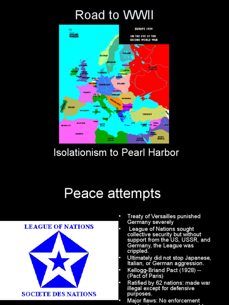 Road To Wwii | PDF | Empire Of Japan | Franklin D. Roosevelt