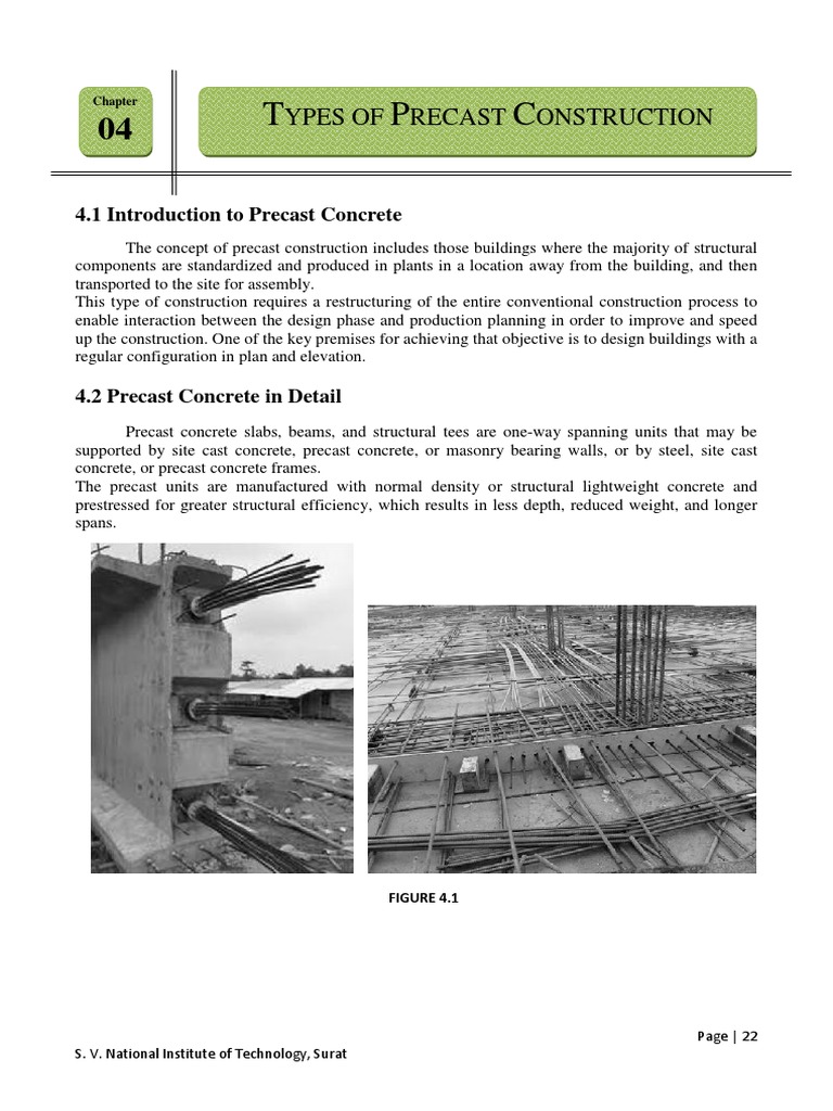 14. TYPES OF PRECAST CONSTRUCTION.pdf | Precast Concrete | Prestressed ...