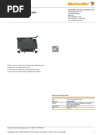 Weidmüller WSI 6/LD Fuse Terminal Data | PDF | Fuse (Electrical ...
