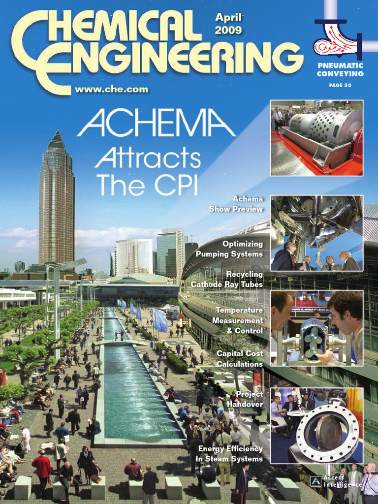 Chemical Engineering Magazine Abril 2009 PDF | PDF | Viscosity | Petroleum