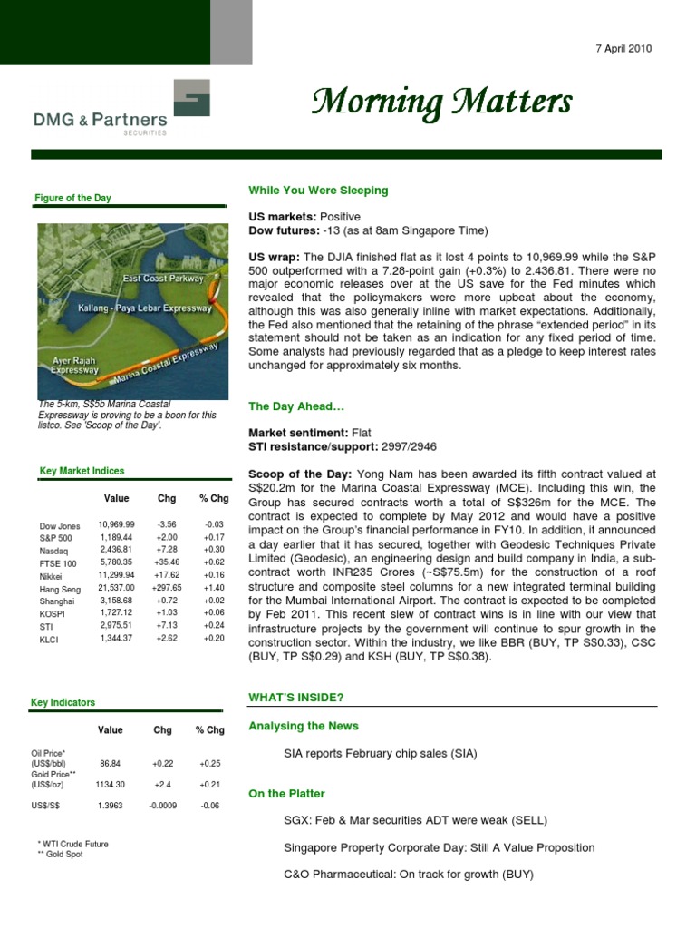 Morning Matters Morning Matters Morning Matters Morning Matters | PDF ...