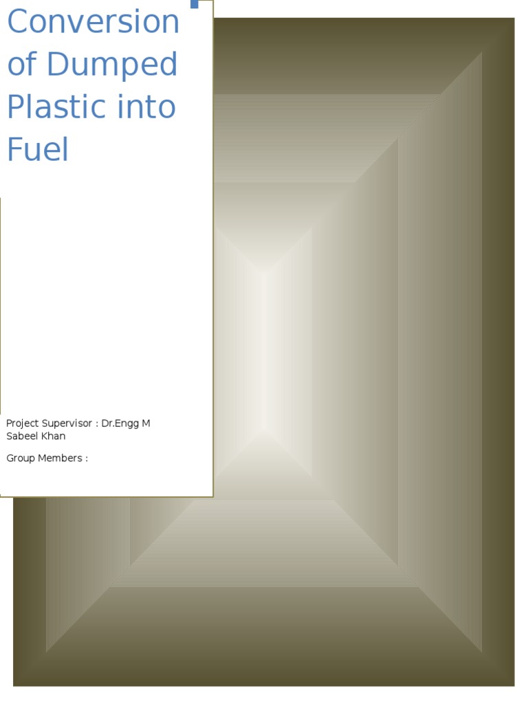 Fyp | Download Free PDF | Plastic | Pyrolysis