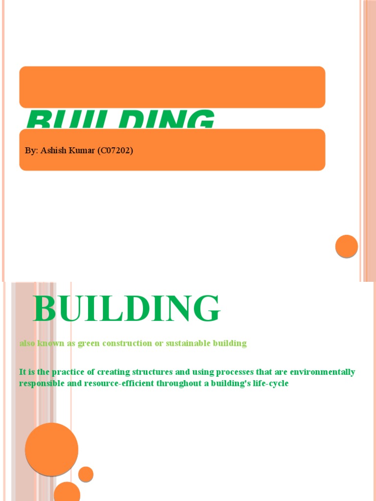 Green Building Principles and Practices | PDF | Green Building ...