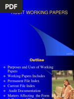 Audit Working Paper Documentation Guide | PDF | Revenue | Audit