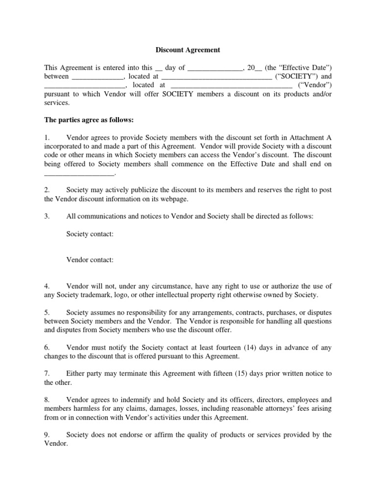 Sample Affinity Partner Contract | PDF | Private Law | Justice