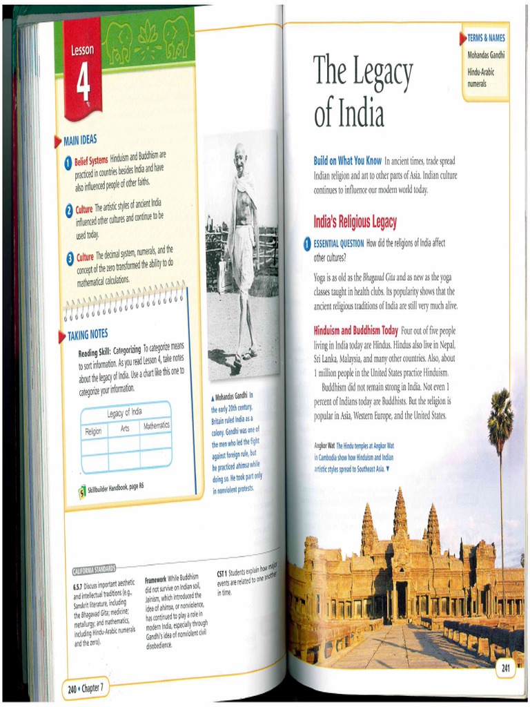 l4 - The Legacy of India | PDF