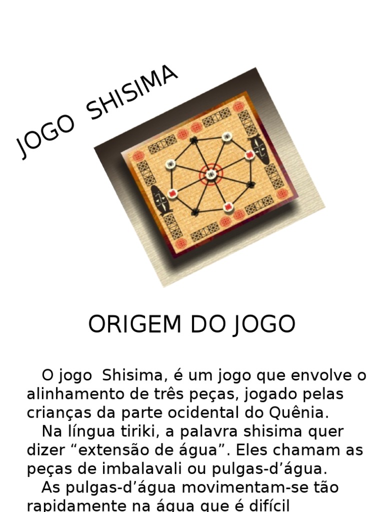 Jogo Shisima | PDF
