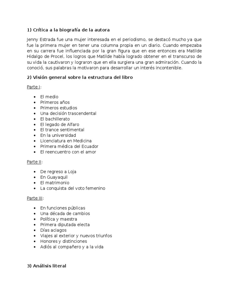 LIbro Matilde Hidalgo | Mujer | Ecuador