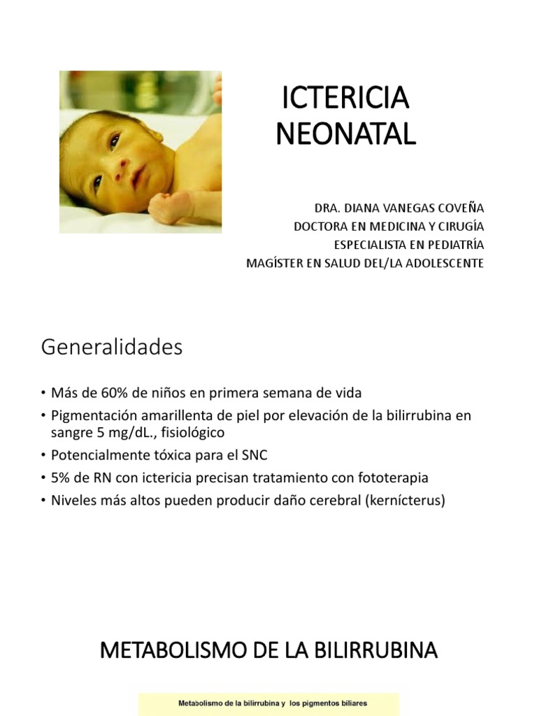 Ictericia Neonatal | PDF | Enfermedades y trastornos | Medicina