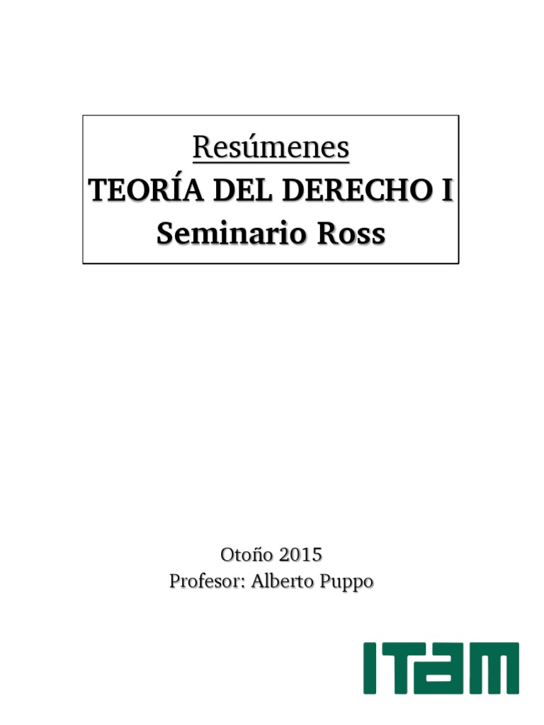 Guía Sem Ross TD | PDF | Juez | Science