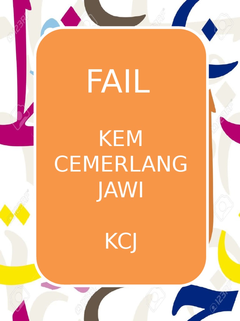 Kem Cemerlang Jawi 2024: Takwim & Ujian | PDF