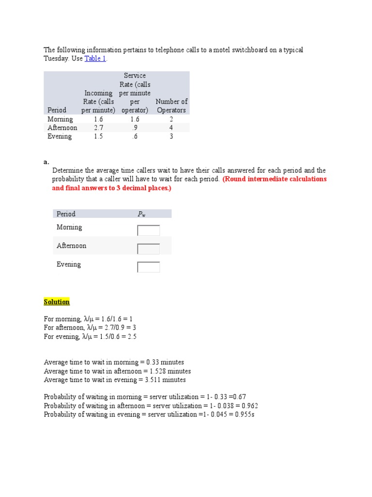 Solution 77 | PDF | Poisson Distribution | Teaching Mathematics