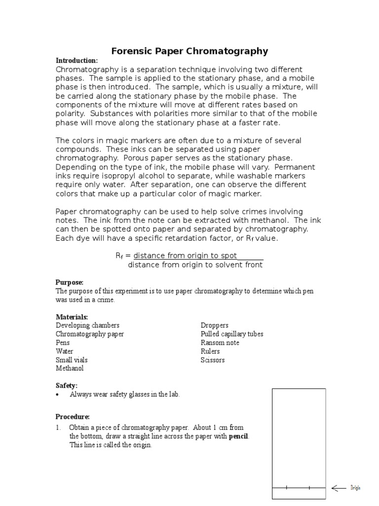 Forensic Chromatography Guide | PDF | Separation Processes | Chromatography