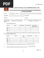 Self Declaration Form For New Indane Gas Connection | PDF | Liquefied ...