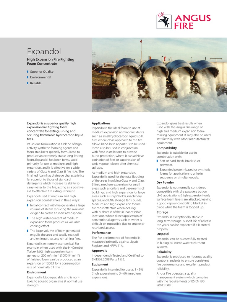 Expandol Foam | Chemistry | Nature