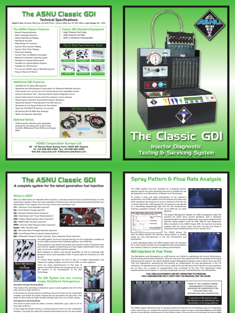 Gdi | PDF | Fuel Injection | Vehicle Parts
