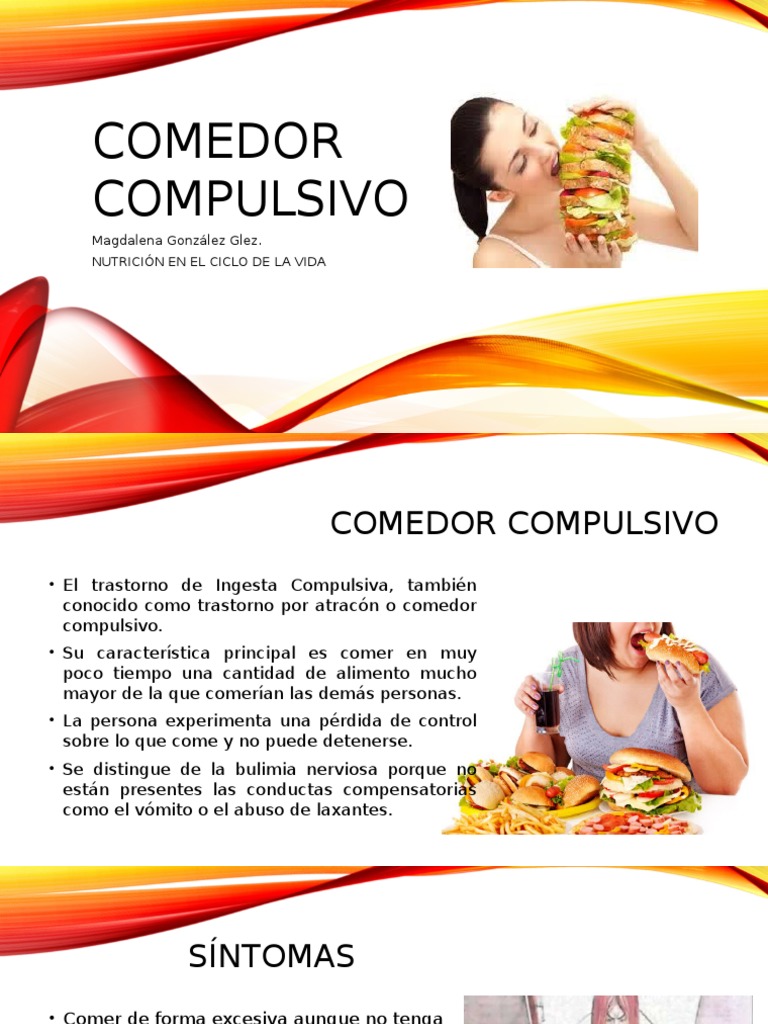 Comedor Compulsivo | PDF | Obesidad | Psiquiatría