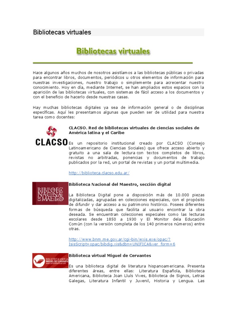 4 Biblioteca Virtual Pdf Libreria Digital Bibliotecas