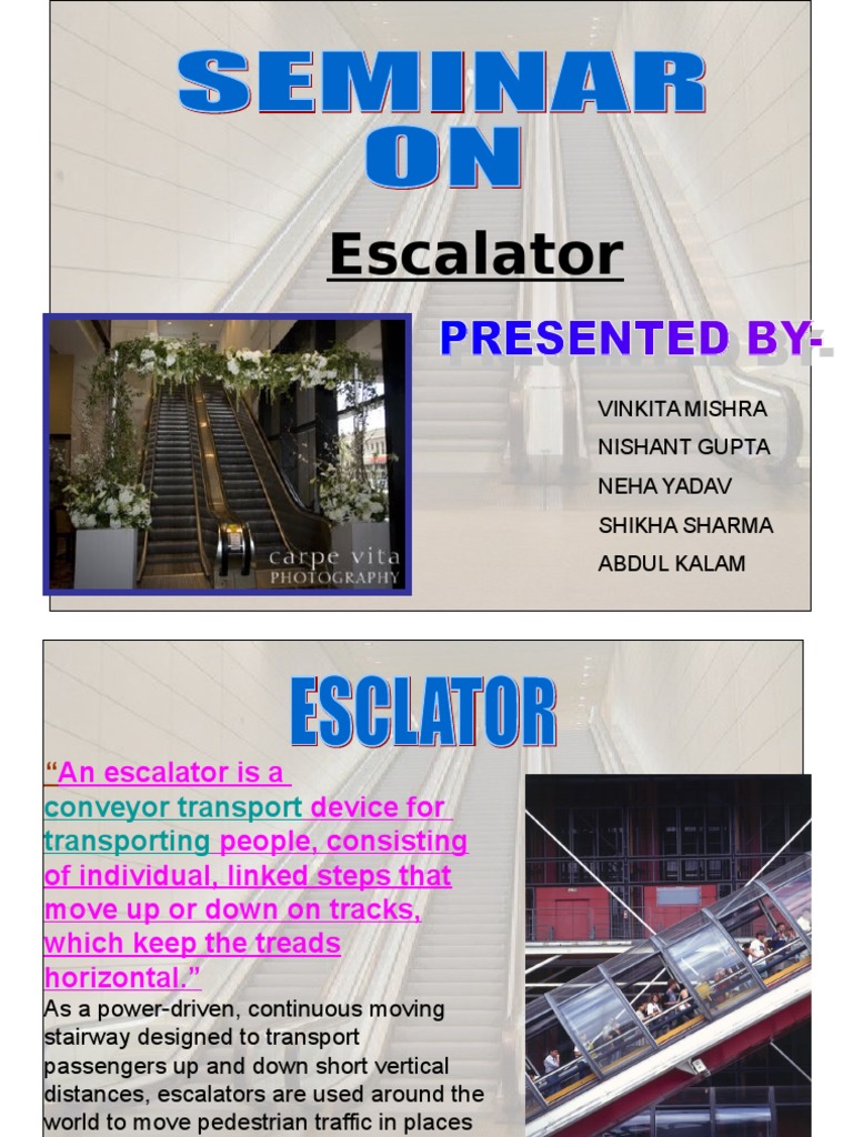 An In-Depth Look at Escalator Design, Components, Operation, and Usage ...