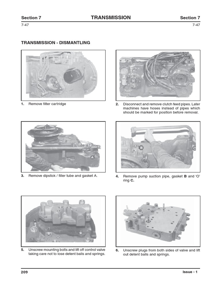 Transmission Service Manual PDF | PDF | Transmission (Mechanics ...