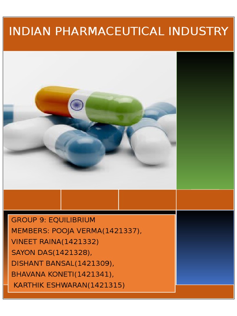 Pharma Industry Report | PDF | Pharmaceutical Industry | Demand