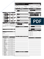 Star Wars d20 Fillable Character Sheet | PDF | Gaming | Role Playing Games