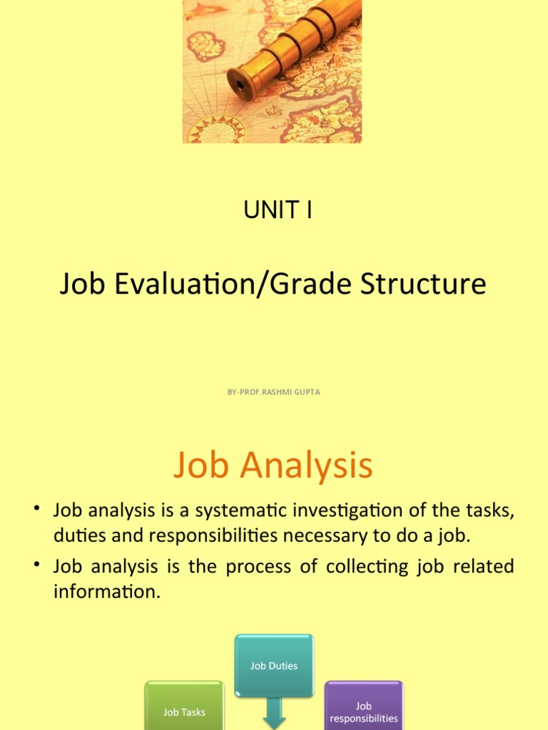 Job Evaluation/Grade Structure: Unit I | Download Free PDF | Business ...