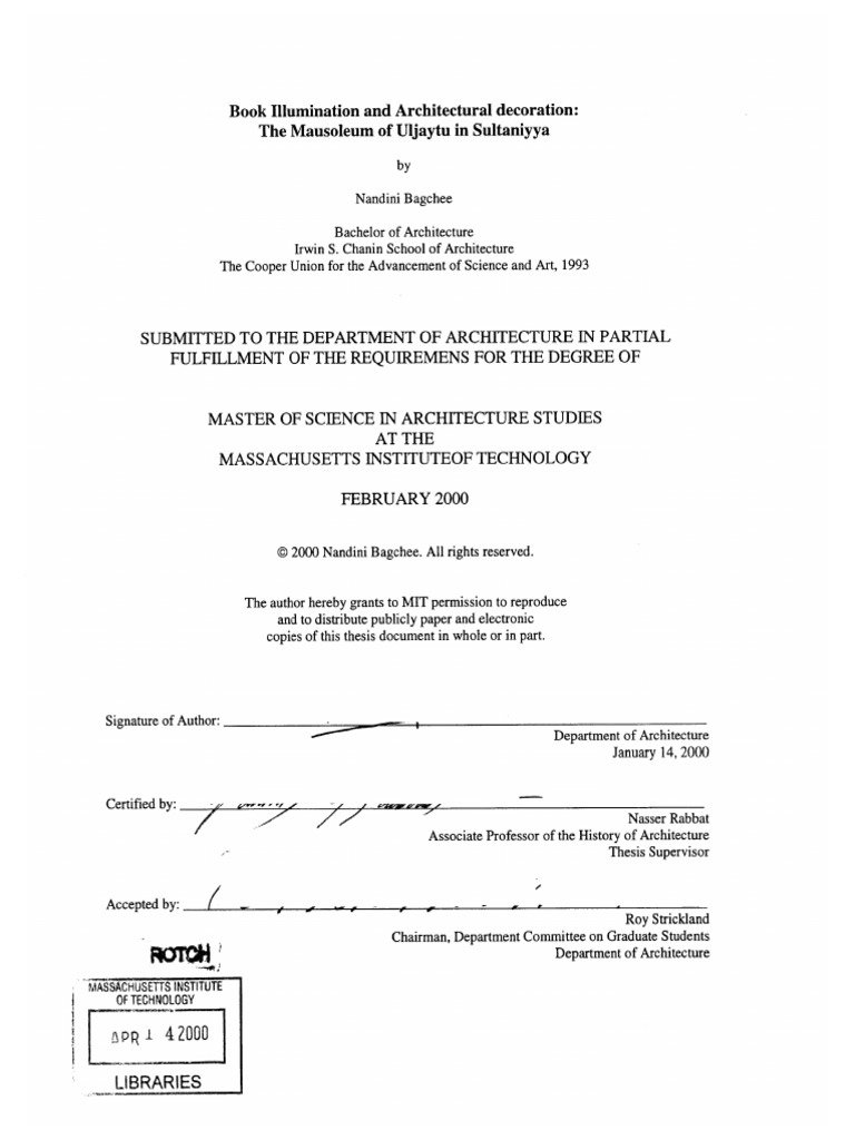 Ook Illumination and Architectural Decoration: The Mausoleum of Uljaytu ...