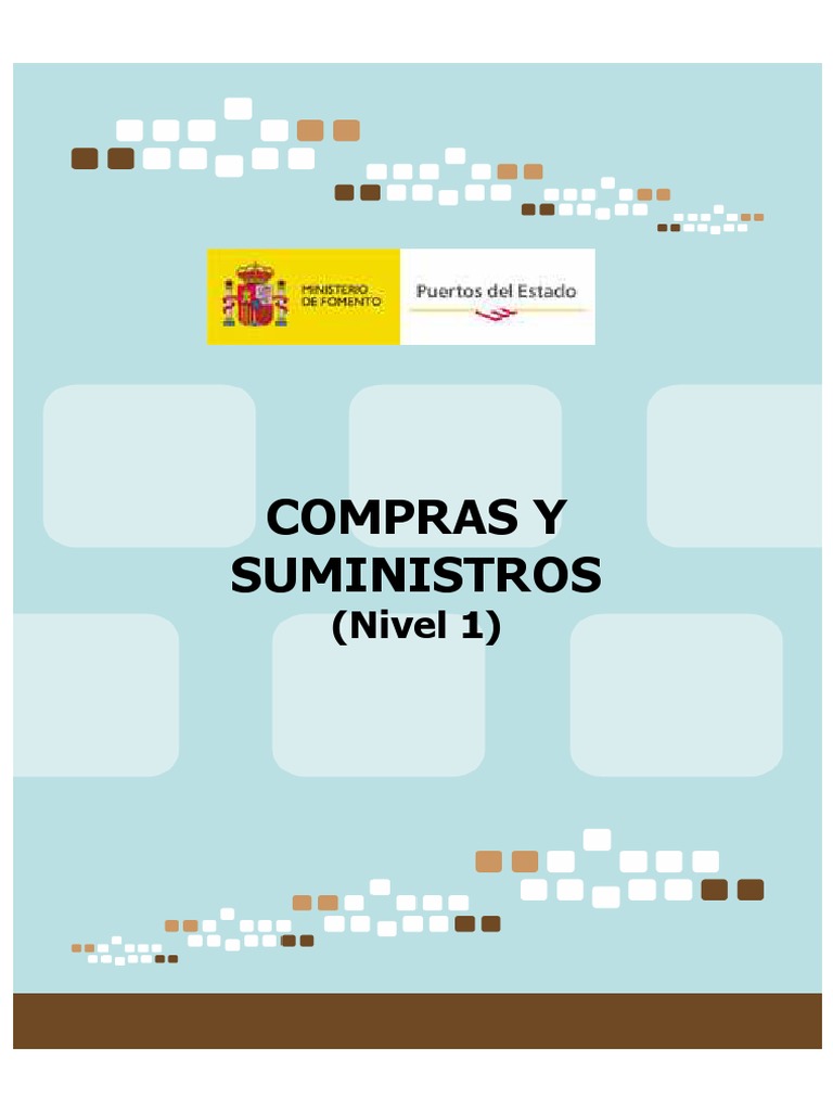 Compras y Suministros: Guía Básica | PDF | Almacén | Industrias