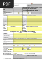 Currency Declaration Form (CDF) : Instructions For Passengers | PDF