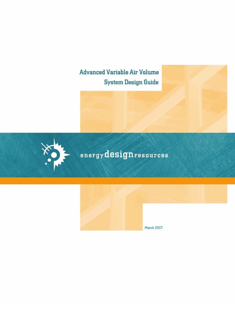 VAV Design Guide | PDF | Hvac | Duct (Flow)