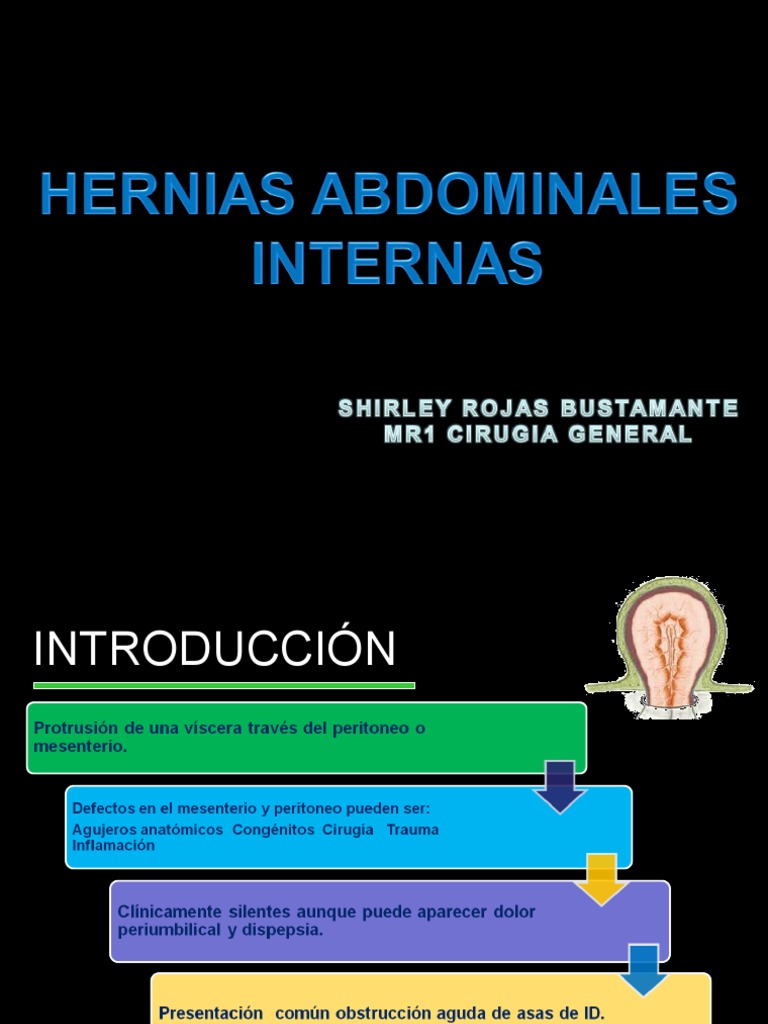 Hernias_ABDOMINALES Internas | Abdomen | Intestino delgado
