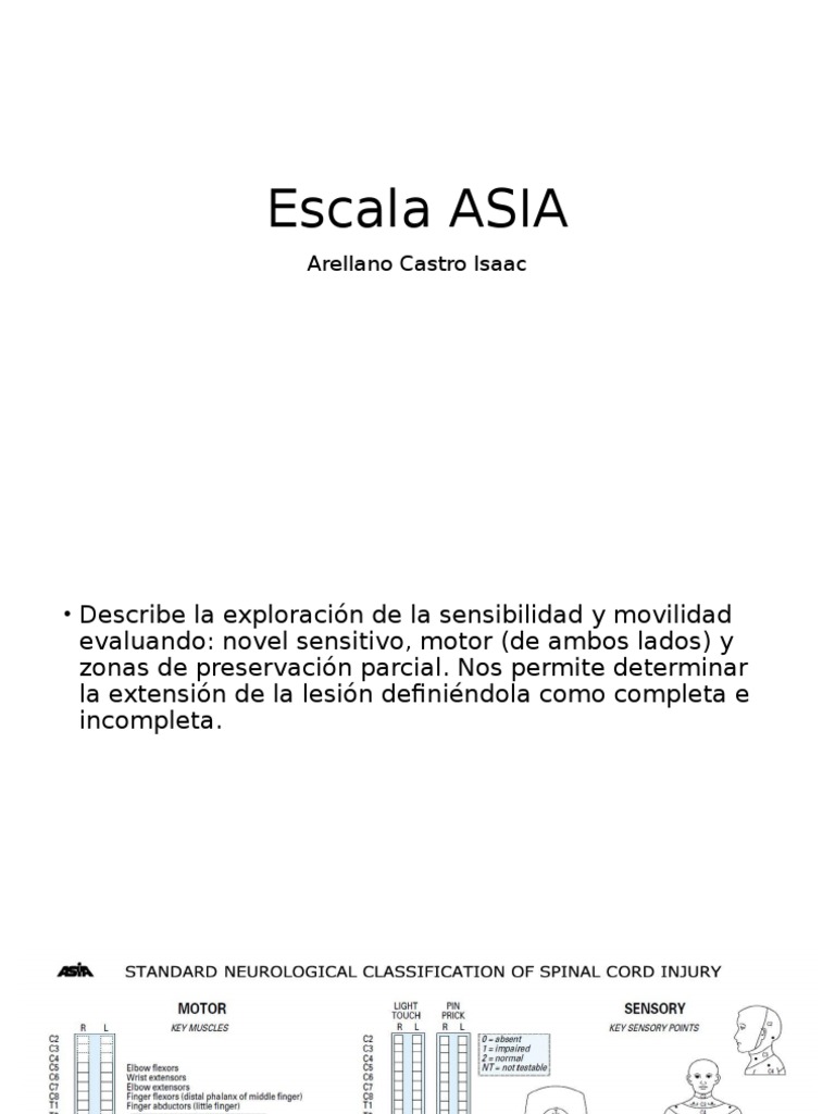 Escala ASIA | PDF