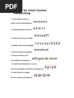 Handwriting Practice Booklet | PDF