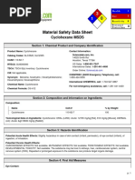 MSDS Heksana | PDF | Toxicity | Water