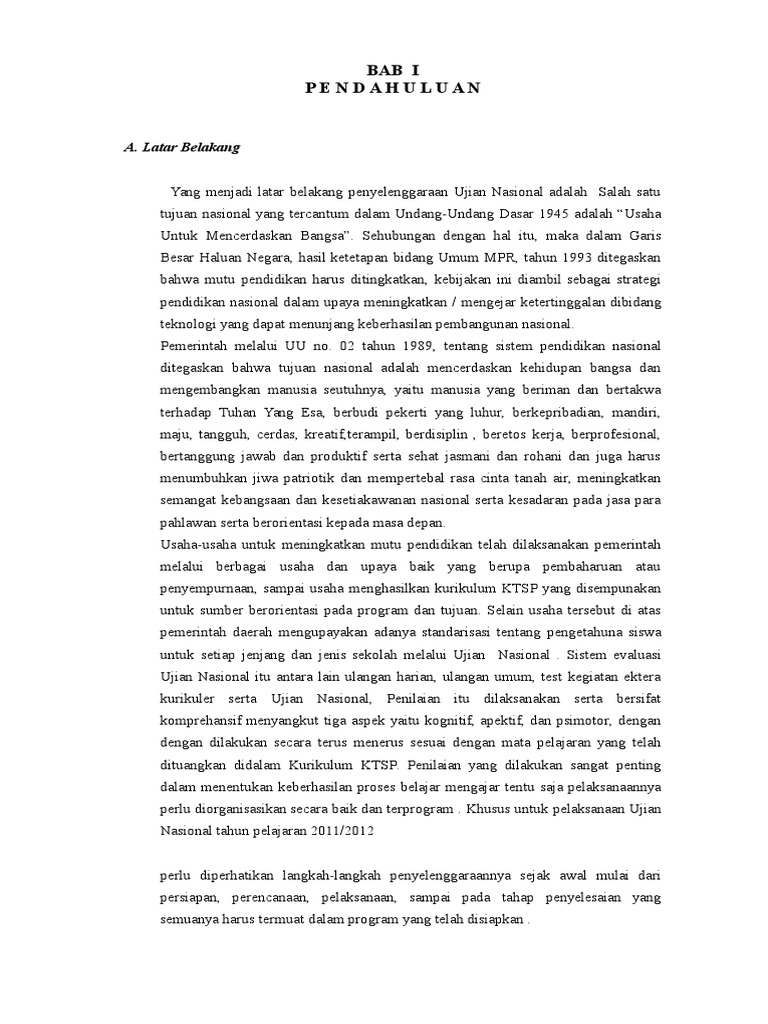 Contoh Program Kerja Sekolah | PDF | Karier & Perkembangan | Seni