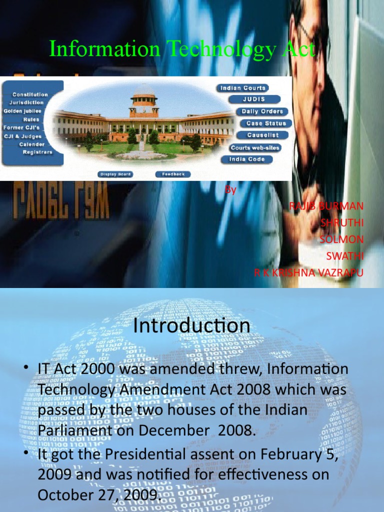 INDIAN Information Technology Act | PDF | Cybercrime | Crimes