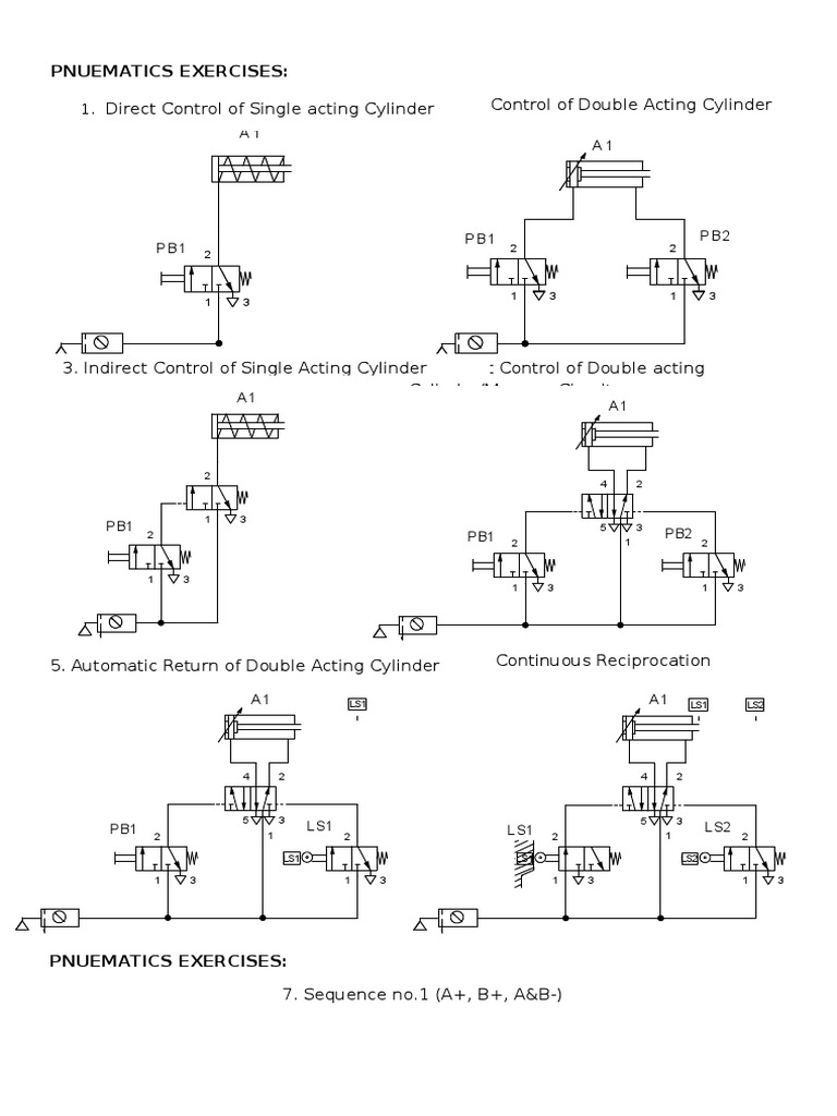 Pneumatic Exercises | PDF | Home & Garden