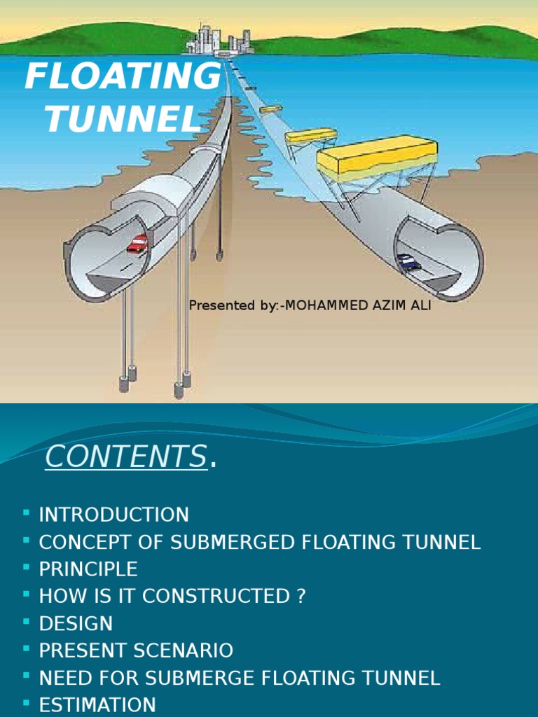 Submerg Floating Tunnel2 | PDF | Buoyancy | Tunnel