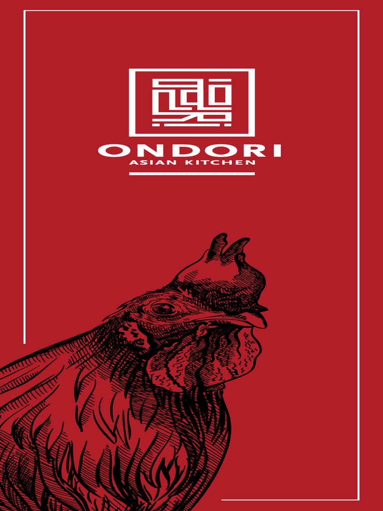Ondori Asian Kitchen Menu | PDF | Sushi | Foods