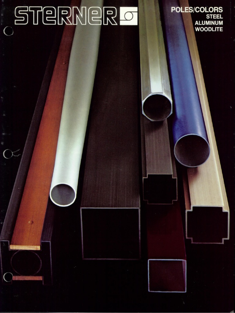 Sterner Lighting Poles Brochure 1981 | PDF