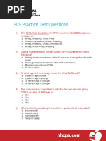 The Ultimate BLS Cheatsheet | PDF | Cardiopulmonary Resuscitation ...