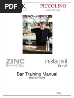 Bar Organization Chart | PDF | Waiting Staff | Bar