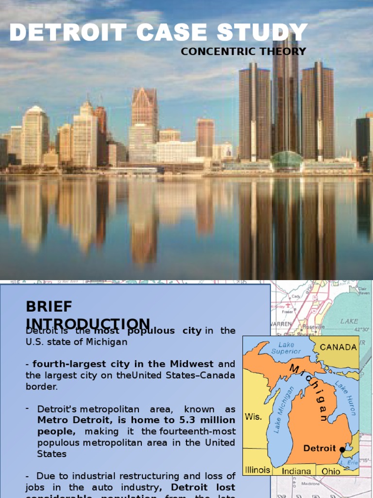 Detroit Case Study | PDF | Detroit | Suburb