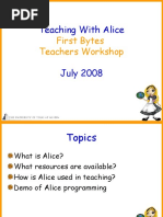 Greenfoot Tutorial: Interface Basics | PDF | Class (Computer Programming) | Software Engineering