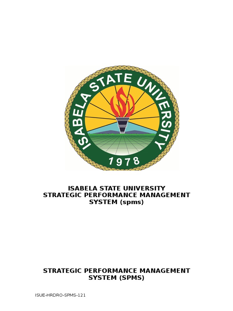 SPMS Non Teaching Manual | PDF | Performance Management | Performance ...