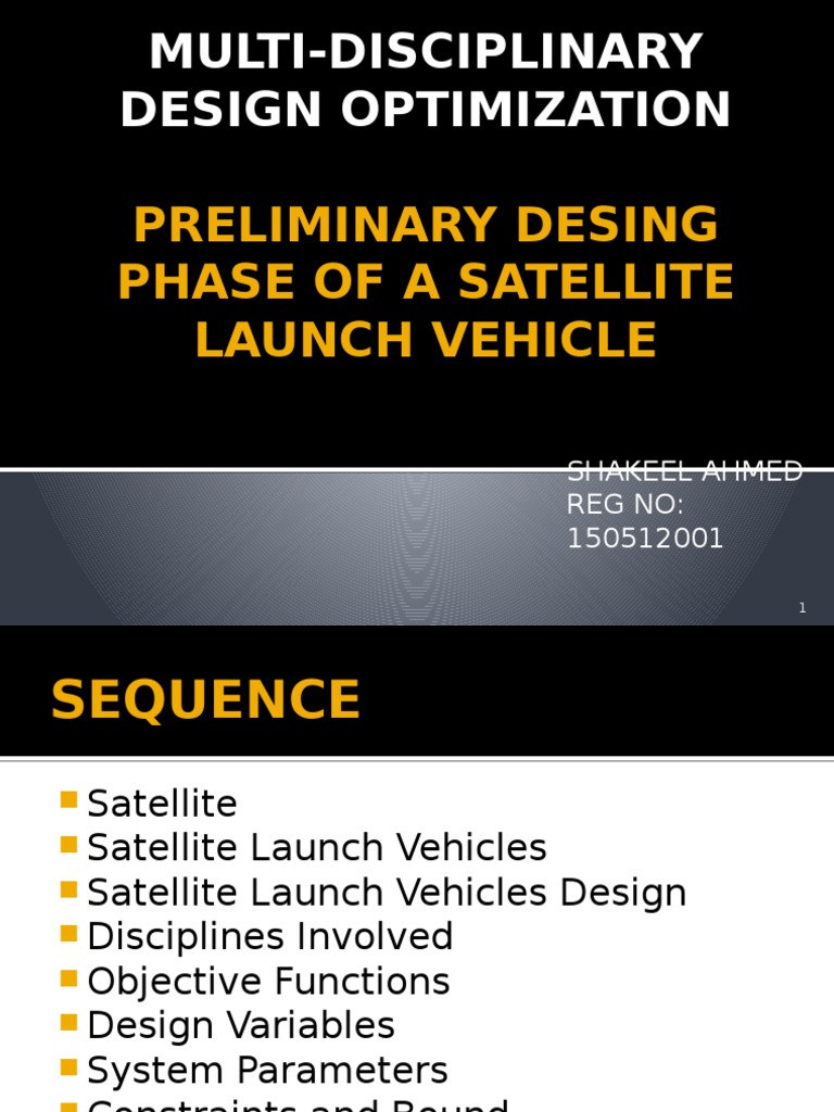 Satellite Launch Vehicle Design Overview | PDF | Satellite | Spacecraft ...